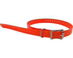 trischitti plastic collar in fluo tpu 71 cm x 1.9 cm x 2.5 mm orange -