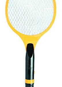 Beastron Bug Zapper, Electric Fly 3000, Yellow Large Size Killer Racket with USB Charging, 1 Pack （Upgraded）