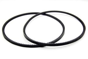 pro-parts set of 2 754-0430 954-0430 replacement auger drive belt for mtd troy bilt cub cadet 2-stage snow blowers 3/8" x 35"