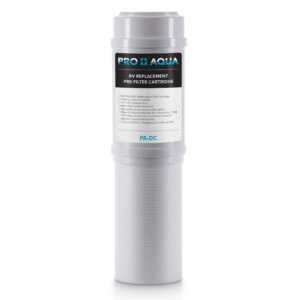 pro+aqua premium dual rv/marine water filter replacement, taste, odor, sediment, chlorine