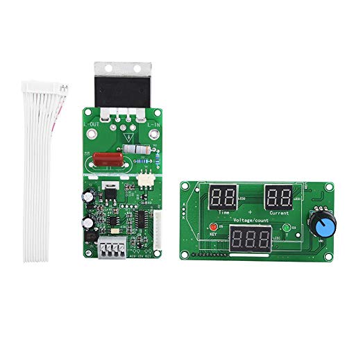 Spot Welder Controller, Spot Welder Time Control Module, Digital Display Controller Board(9-12VAC, 40A, 100A)(100A)