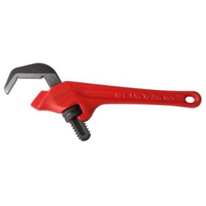 GETUHAND 9-1/2-inch Hex Offset Wrench, Model E-110 Hex Pipe Wrench,1-1/8" - 2 5/8" Capacity