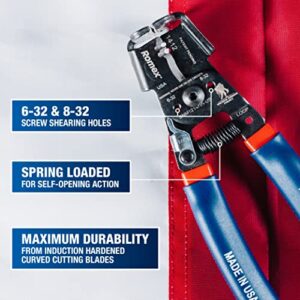 Southwire - 65172140 SNM1214HH-US ROMEX BOXJaw Wire Stripper, Dual Wire Cutter Strips both 12/2 & 14/2 Romex NMB JACKETS and 12 and 14 AWG Solid Wire