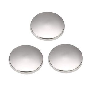 uxcell basin sink click plastic 35mm diameter pop-up push button drain stopper 3pcs