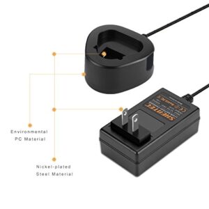 Shentec 12V Li-ion Battery Charger Compatible with Dremel 12V 8200 8220 8300 B812-02 B812-03 Battery(NOT for Ni-MH/NI-CD Battery)