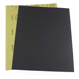 Sandpaper Sheets, 240 Grit Dry Wet Sand Paper, 9 x 11 Inch,Silicon Carbide, for Wood Furniture Finishing,Metal Sanding and Automotive Polishing,10 -Sheet