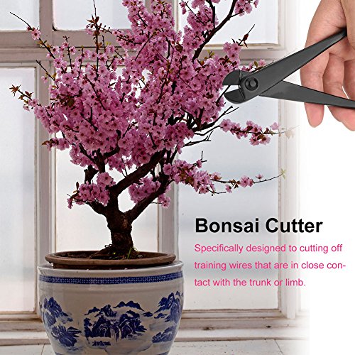 Pomya Bonsai Wire Cutter, Professional Grade Manganese Steel Alloy Bonsai Tool Wire Cutters