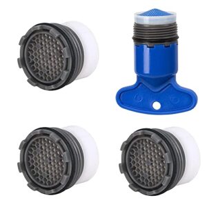 1.2gpm faucet replacement part insert filter, restrictor aerator, 16.5mm/0.65inch, 4 pack