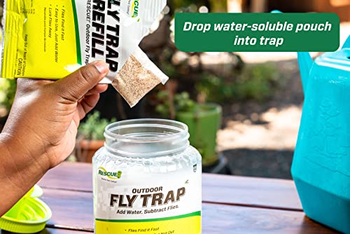 RESCUE! Outdoor Fly Trap - Reusable