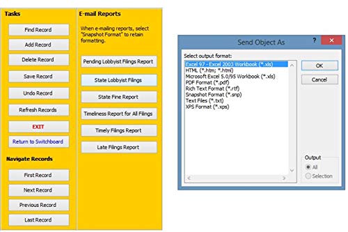 Lobbyist Tracking Database