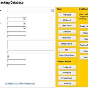 Lobbyist Tracking Database