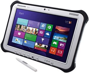 panasonic toughpad fz-g1 mk1, intel i5-3437u 1.9ghz, 10.1 wuxga multi touchdigitizer, 128gb ssd, 4gb, wifi, bluetooth, windows 10 pro (renewed)