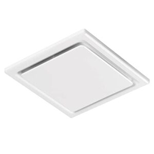 Homewerks 7140-50 Bathroom Fan Ceiling Mount Exhaust Ventilation, 1.5 Sones, 50 CFM, White