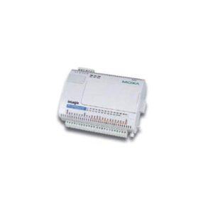 moxa iologik e2212-t active ethernet i/o server, universal controller, 8di/8do/4dio, -40 to 75°c