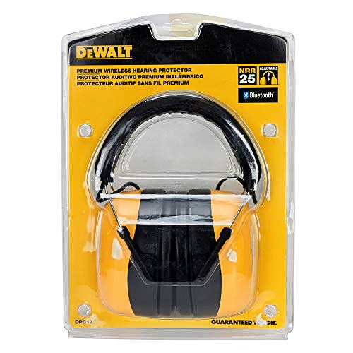 DEWALT Safety Earmuffs, Yellow, One Size