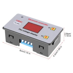 PUSOKEI 12V Low Voltage Protection, 12V Battery Under Voltage Cut Off Automatic Switch On Protection Undervoltage Controller