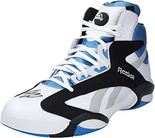 Shaquille O'Neal Orlando Magic Autographed Reebok Blue/White Size 22 Sneaker - Autographed NBA Sneakers