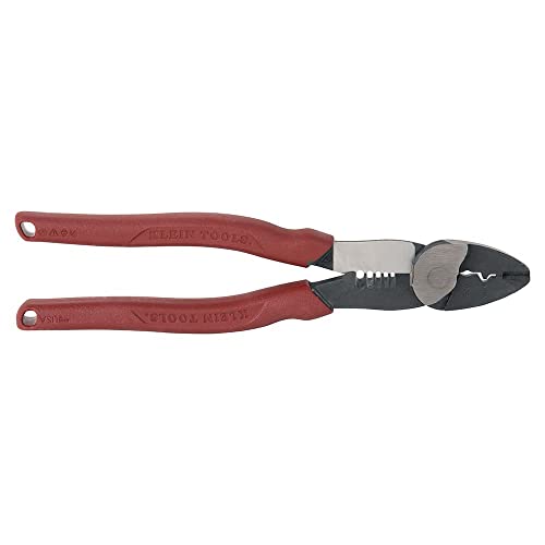 Klein Tools 2005N Wire Cutter,Stripper, Crimper Tool, Strips 10-18 AWG Stranded, Crimps 10-22 AWG Terminals with Shear Cutter