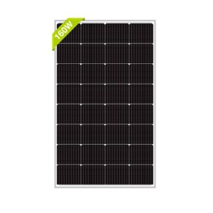 newpowa 160w(watt) solar panel monocrystalline 12v high efficiency pv module 160w for rv marine boat trailer camper rooftop off grid system