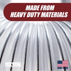 6" x 10' (6 inch diameter by 10 feet long) Ultra-Flex Clear Vue Heavy Duty PVC Dust, Debris and Fume Collection Hose - MADE IN USA!