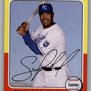 2019 Topps Archives Baseball #196 Salvador Perez Kansas City Royals (1975 Topps Design) Official MLB Trading Card