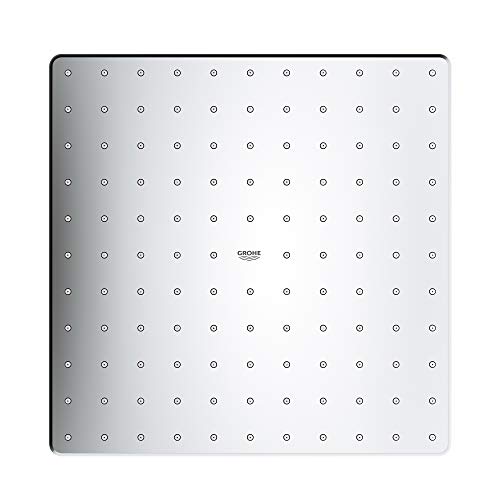 GROHE 26570000 Rainshower Mono 310 Cube Shower Head, Starlight Chrome