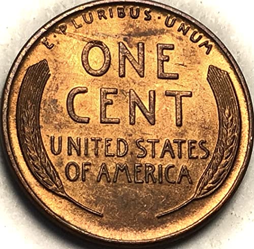 1945 P Lincoln Wheat Cent Red Penny Seller Mint State