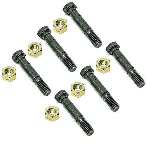 (6-Packs) Genuine OEM Аrіеns Snow Blower 52100100 521001 Shear Pin Bolt&Nuts