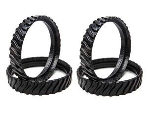 atie mx8 elite mx6 elite mx8 mx6 pool cleaners tire track r0526100 replacement for zodiac mx8 elite, mx6 elite, mx8, mx6 pool cleaner tire track r0526100 (4 pack)