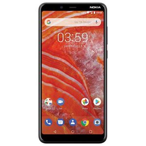 nokia 3.1 plus - android 9.0 pie - 32 gb - 13 mp dual camera - single sim unlocked smartphone (at&t/t-mobile/metropcs/cricket/mint) - 6.0" hd+ screen - charcoal