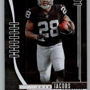 2019 Absolute Football #124 Josh Jacobs RC Rookie Card Oakland Raiders Official NFL Trading Card From Panini America in Raw (NM or Better) Condition