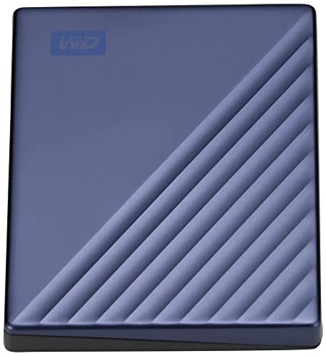 Western Digital 5TB My Passport Ultra Blue Portable External Hard Drive HDD, USB-C and USB 3.1 Compatible - WDBFTM0050BBL-WESN