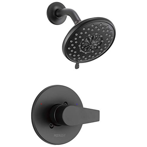 Peerless PTT14219-BL Trim Kit Shower Only, Matte Black