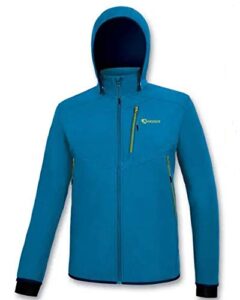 nordsen lichen waterproof jacket without liner, azure, m