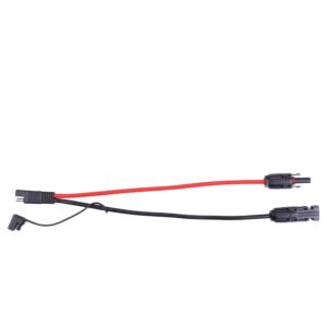 LIXINTIAN SAE Adapter, with SAE Polarity Reverse Adapte，10AWG Cable Conector for RV Panel Solar