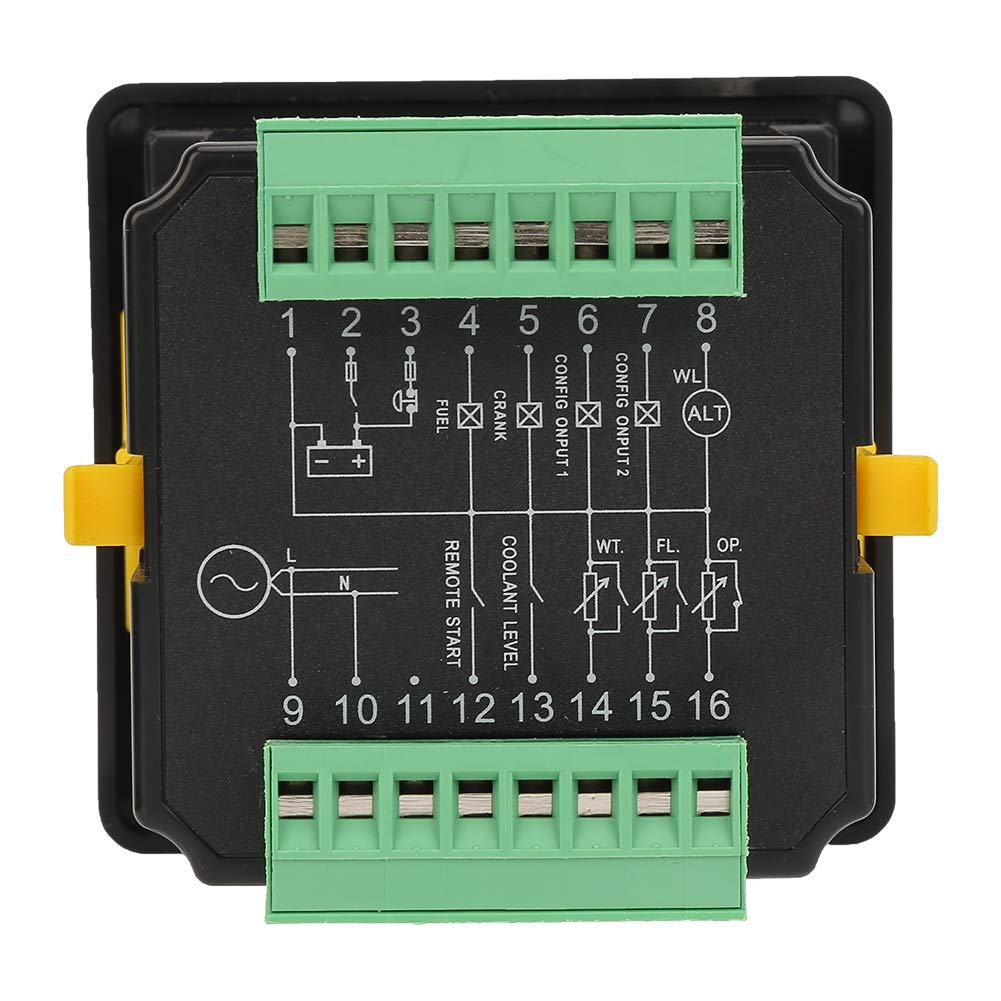 Electronic Generator Controller, Durable Dc20D Generator Controller Control Panel Automatic Control Module For Generator For Engine Or Generator