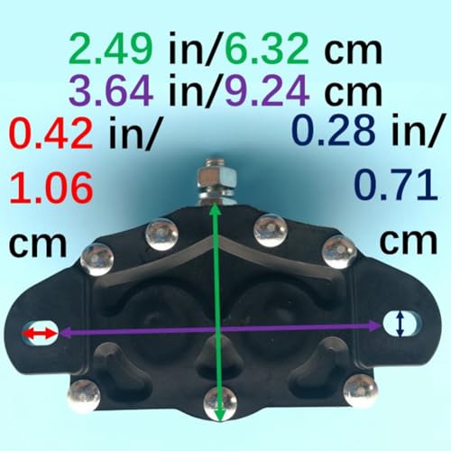 Tuzliufi Starter Solenoid Relay Compatible with 214-1211A11 214-1211A51 214-1211A61 214-1231A11 Hydraulic Pump RV Slide Snow Plow Spreader Winch Motors Windlasses Trailer 6 Terminals 12V Z351