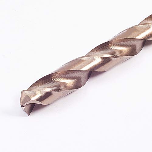 Utoolmart 1pcs 10.5mm Twist Drill with Titanium Coated High Speed Steel Bit HSS CO for Steel,Copper,Aluminum Alloy