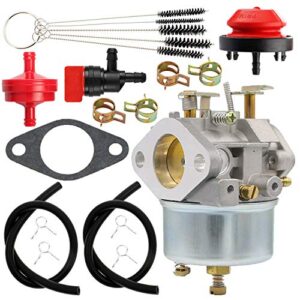 yingshop carburetor compatible for john deere snowblower 526 726 732 826 826d 828d 832 1032 1032d trs22 trs24 trs26 trs27 trs32 trx24 trx26 trx27 trx32 snow blower carb with primer bulb gasket clamps