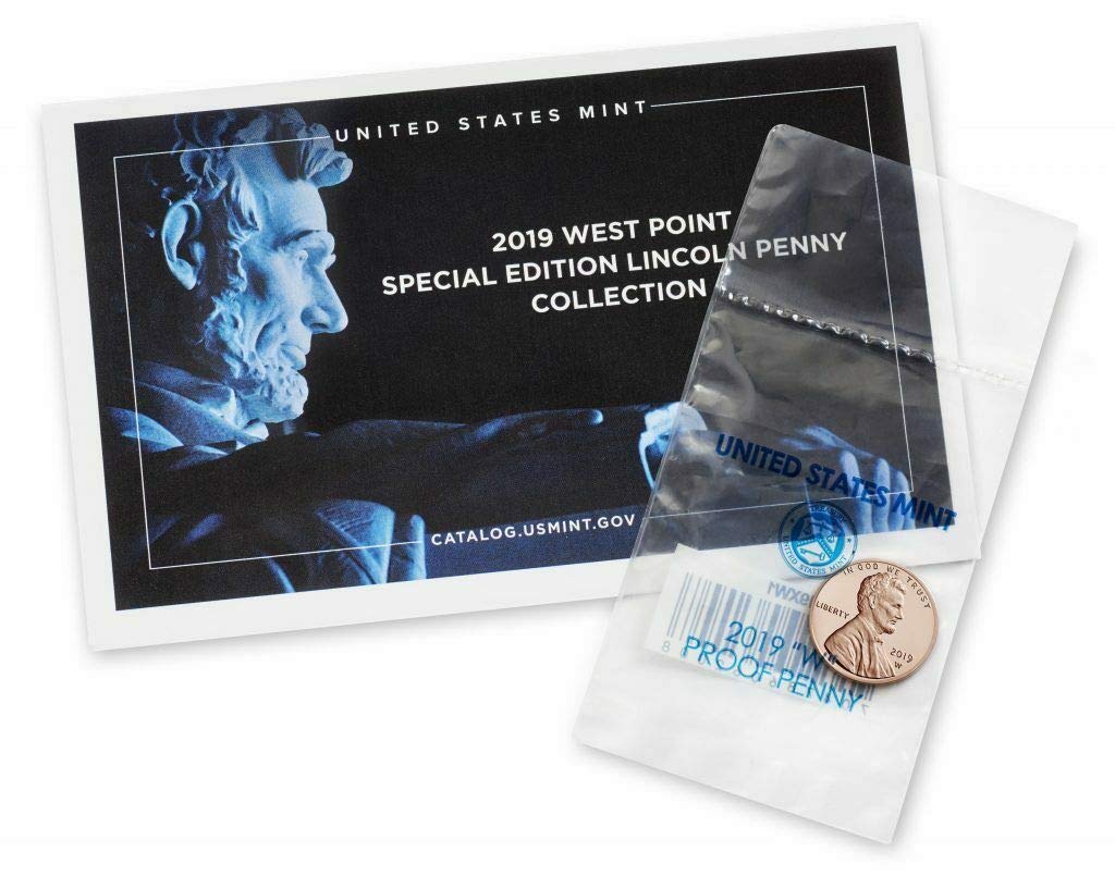 2019 W Lincoln Shield 2019 W Reverse Proof Lincoln Shield Cent With Envelope And COA Penny Very Good US Mint DCAM