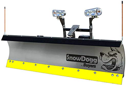 Buyers Products SnowDogg 16120620, Black Steel Cutting Edge for HD80/EX80 Plow