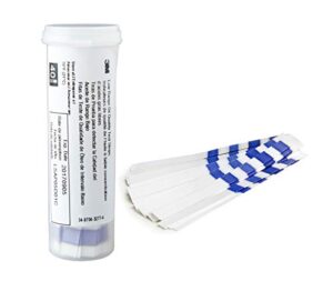 3m low range frying oil quality test strips kit, 1005, monitor shortening quality with oil test paper, accurately measures ffa concentration up to 2.5 percent, 1 bottle of 40 oil test strips