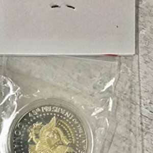 Donald Trump 2020 Challenge Coin Keep America Great United States Presidential Re-Election Campaign Gold Plated Collectible Eagle Coins with Hang Tag and Enclosure