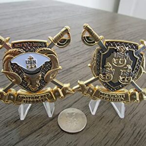 Set of 6 USN CPO Navy Chief Goat Locker Chief Petty Officer Challenge Coins