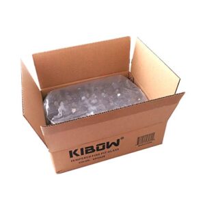 KIBOW 10-Pound Pack 1/2 Inch Reflective Crushed Fire Glass for Gas Fire Pit/Fire Table-Bronze