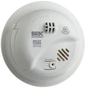 brk brands hd6135fb hardwire heat alarm with battery backup