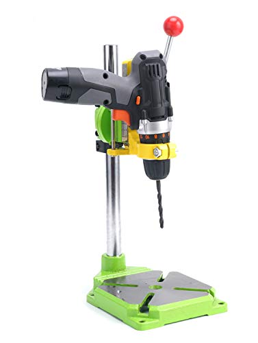 Floor Drill Press stand with aluminum vise/Rotary Tool Workstation Drill Press Work Station/Stand Table for Drill Workbench Repair,Drill Press Table,Table Top Drill Press90° Rotating Fixed Frame