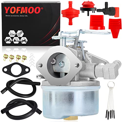 YOFMOO Carburetor Compatible for Tecumseh 632107 632536 640084 640105 640299 632107A 640084A 640084B 640299A 640299B 4HP 5HP HSK50 HS50 HSSK40 HSSK50 HSSK55 LH195SA LH195SP OHSK110 38035 Snowblower