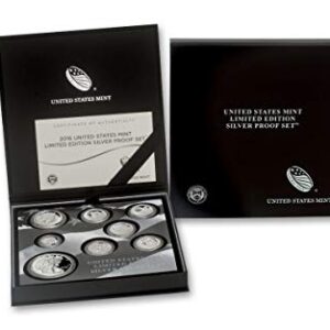 2012 S -2013-2014-2016-2017-2018 Limited Editions 8-Piece Silver Proof Sets including Proof Silver Eagles $1 US Mint Choice DCAM with Original Packaging, Sleeve and COA - Total of 6 Sets