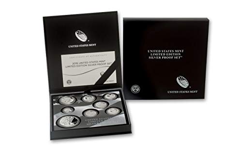 2012 S -2013-2014-2016-2017-2018 Limited Editions 8-Piece Silver Proof Sets including Proof Silver Eagles $1 US Mint Choice DCAM with Original Packaging, Sleeve and COA - Total of 6 Sets